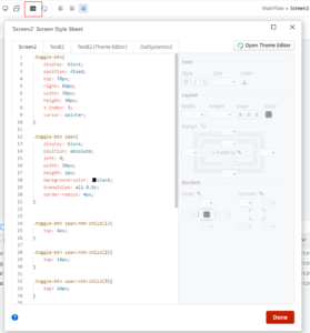 【OutSystems】HTMLとCSSでシンプルなメニューアイコンの作り方 – 株式会社ユー・エス・イービジネスソリューション